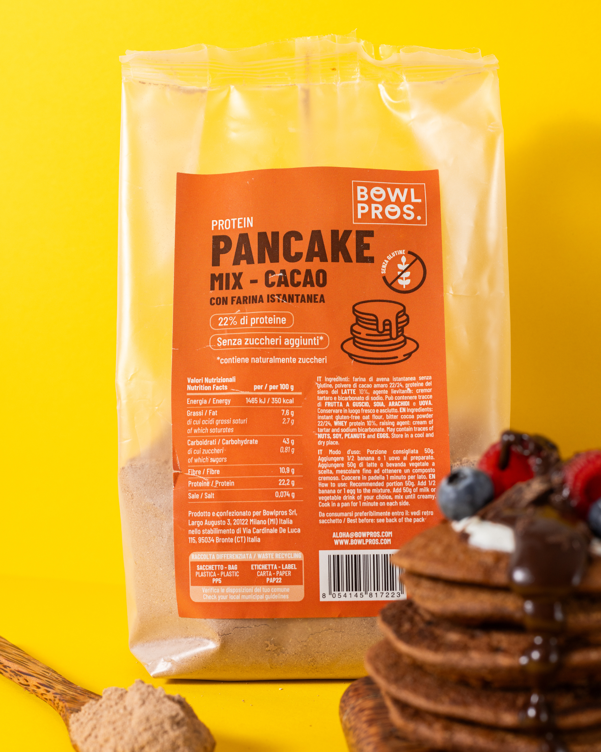 Instant pancake mix store